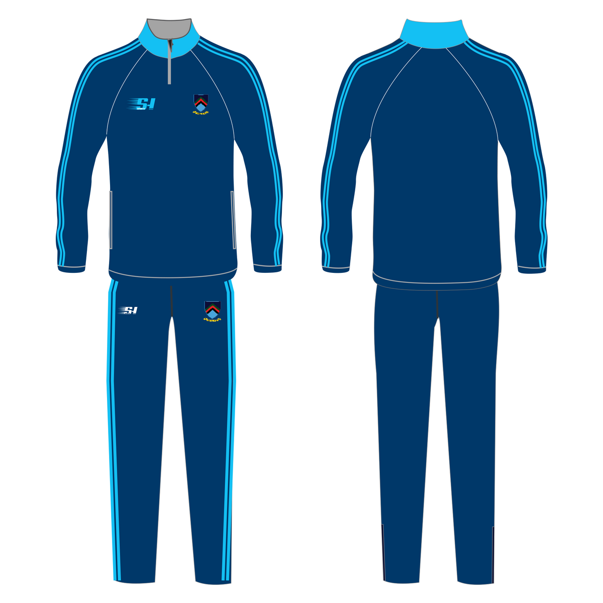 CSNI Cricket Club Tracksuit TOP & BOTTOM Men's – Sports Hub