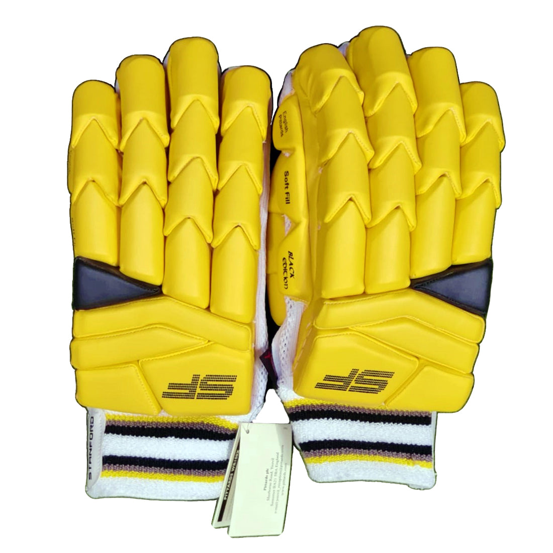 SF Black Edition Batting Gloves Men's YELLOW – Sports Hub