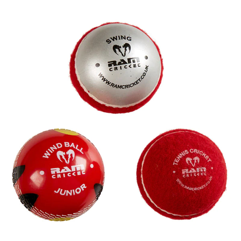 Ram Cricket Development Ball Set - Junior or Senior – Sports Hub